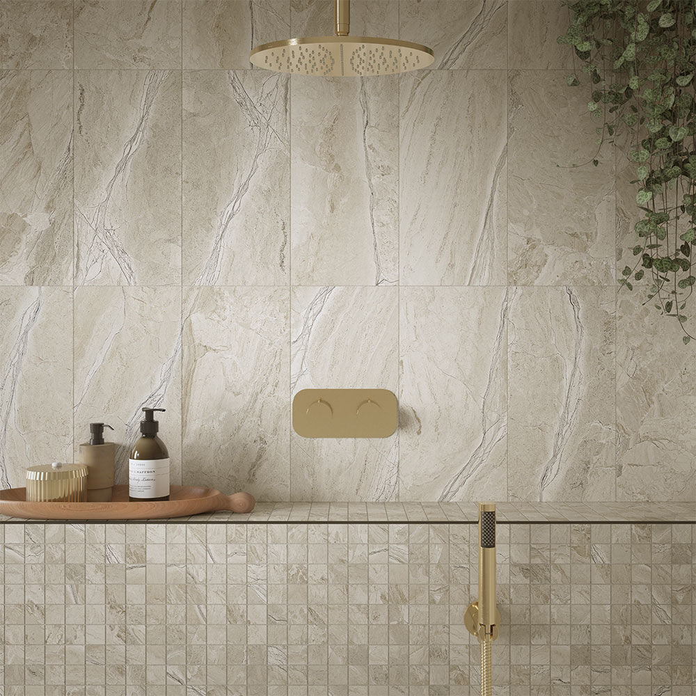Earthsong Natural Anti-Slip Porcelain Wall & Floor 600x300mm (R11 ...