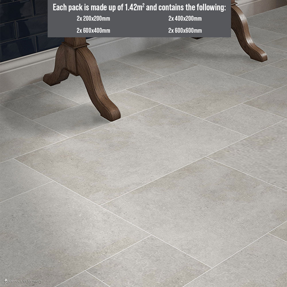 Luciana Stone Matt Glazed Porcelain Modular Opus Pack 1.42m2 — Tiles ...