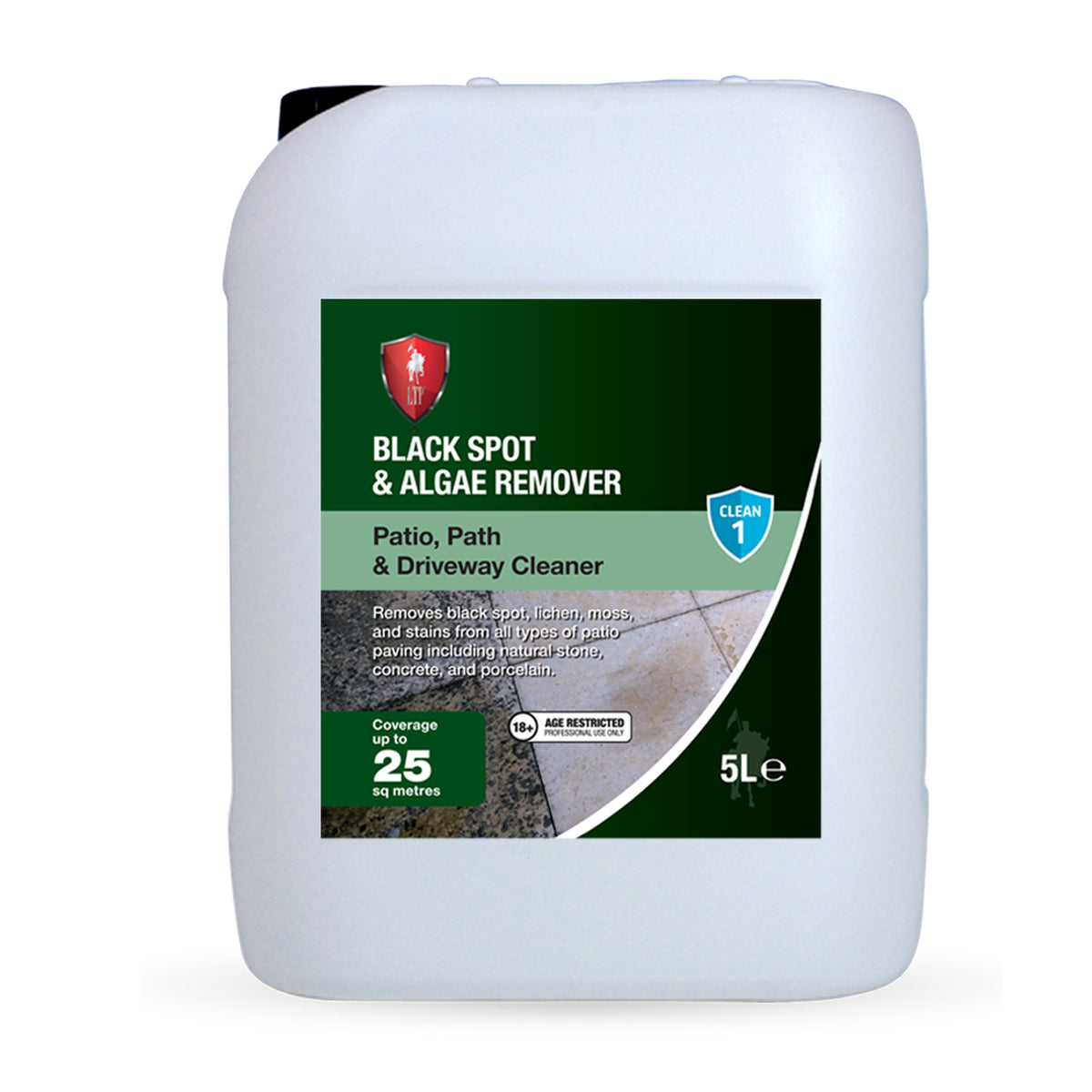 LTP Black Spot & Algae Remover 5LTR — Tiles & Stone Direct