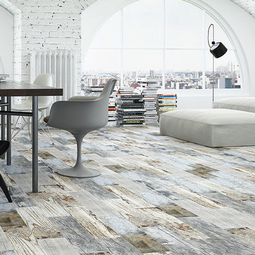 Beach House Tile Range - Stressed Wood effect - 15cm x 90cm & 15cm x 6 ...